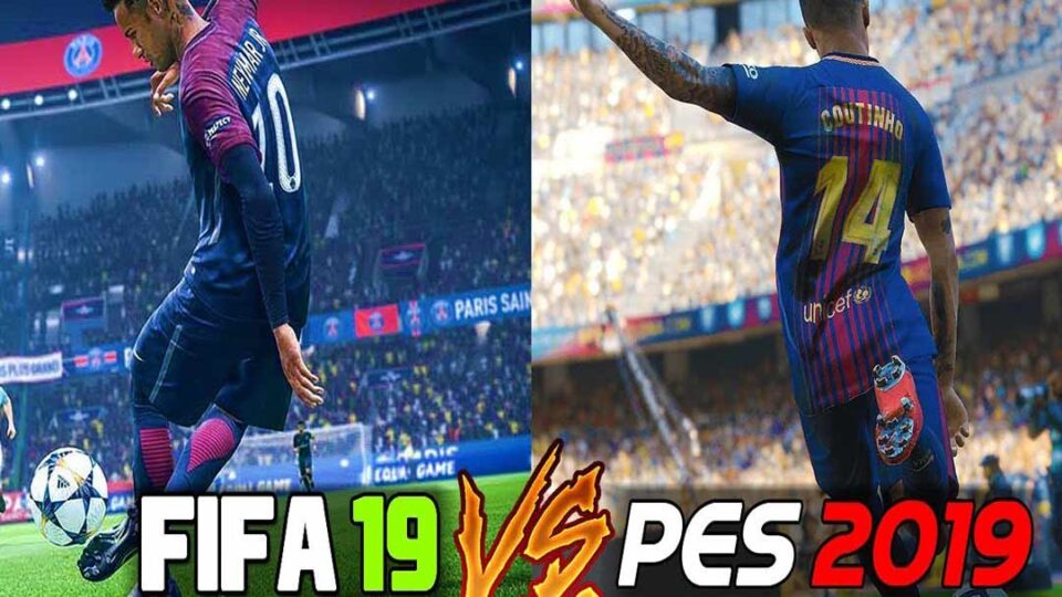 مقایسه گرافیک بازی های FIFA 19 در مقابل PES 2019