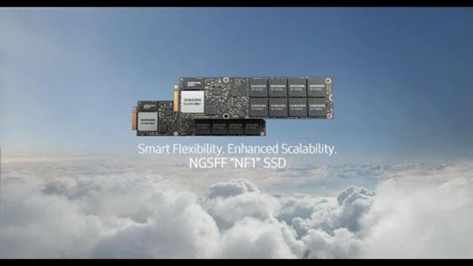 هارد NGSFF (NF1) SSD سامسونگ، ارتفاع جدید و مقیاس پذیری بالا برای مرکز ...