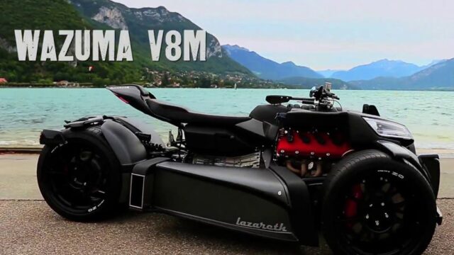 رانندگی با موتور چهارچرخ Wazuma V8M – Lazareth