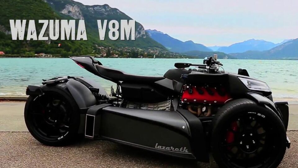 رانندگی با موتور چهارچرخ Wazuma V8M – Lazareth