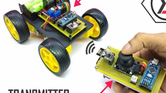 چگونه می توان یک ماشین کنترلی آردوینو ساخت که با دسته کار می کند