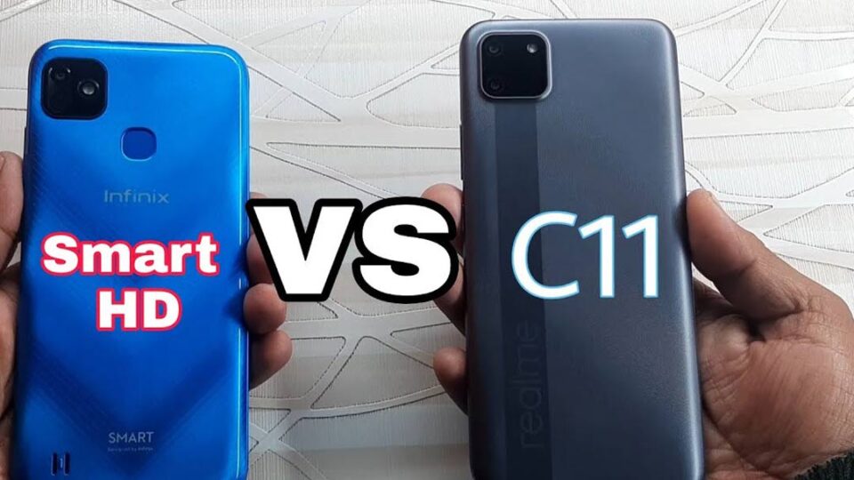 مقایسه و تست سرعت گوشی اینفینیکس اسمارت HD در مقابل ریلمی C11