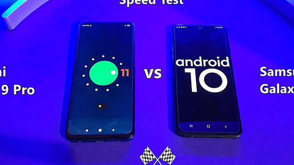بررسی و تست سرعت سیستم عامل اندروید 11 در مقابل اندروید 10